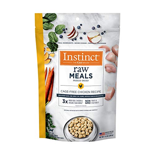 Instinct Freeze Dried Raw Meals Grain Free Recipe Cat Food 9.5 Ounce (Pack of 1)