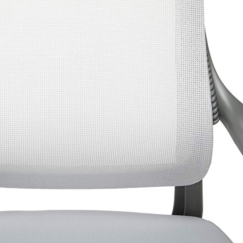 HON Basyx Helium Commercial-Grade Light Task Chair, Office, Platinum Grey