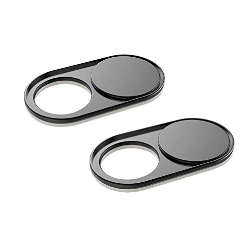 SHENGDEMAG Ultra Thin Webcam Cover Magnet, Magnetic Webcamera Cover Slide for Laptop, Mac, Phone and Pad 2 Packs