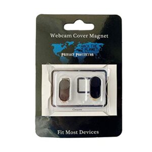 SHENGDEMAG Ultra Thin Webcam Cover Magnet, Magnetic Webcamera Cover Slide for Laptop, Mac, Phone and Pad 2 Packs