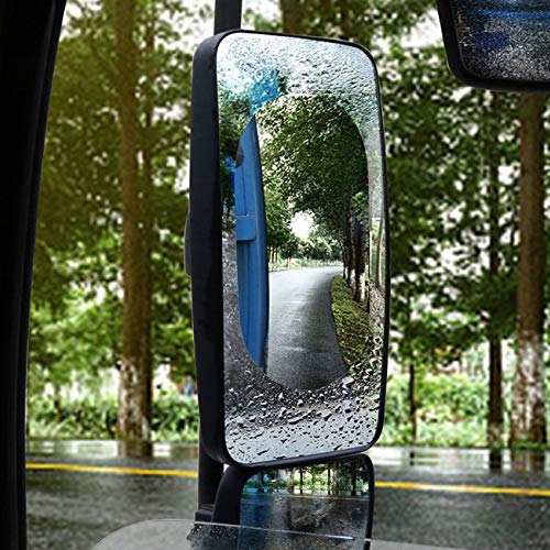 Scorpiuse 8Pcs Car Rear View Mirror Film Waterproof Protective Film Anti Fog Anti Glare Anti Scratch Anti Water Mist HD Mirror Window Film for Cars Blind Spot Safe Driving