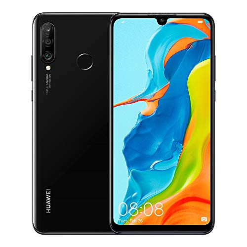 HUAWEI P30 Lite New Edition Marie-L21BX Dual-SIM 256GB (GSM Only | No CDMA) Factory Unlocked 4G/LTE Smartphone (Midnight Black) - International Version