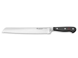 wÜsthof classic 9" bread knife, silver