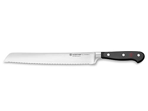 WÜSTHOF Classic 9" Bread Knife, Silver