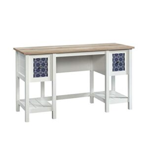 sauder cottage road desk, soft white finish