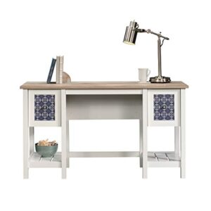 Sauder Cottage Road Desk, Soft White finish