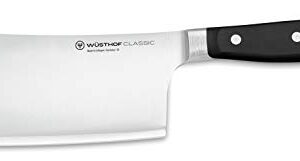 Wüsthof Classic Cleaver, 6-Inch, Black