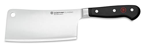 Wüsthof Classic Cleaver, 6-Inch, Black