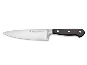 wÜsthof classic 6” chef’s knife, black