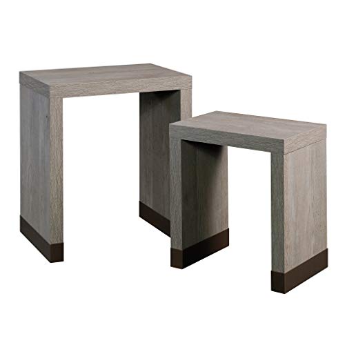 Sauder Manhattan Gate Nesting Tables, Mystic Oak finish