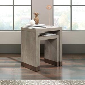 Sauder Manhattan Gate Nesting Tables, Mystic Oak finish