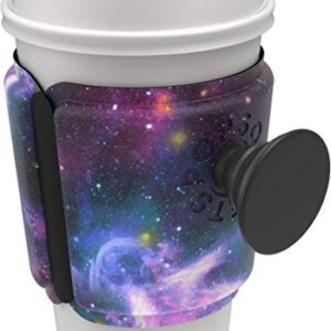 PopSockets PopThirst Cup Sleeve, Drink Holder, Koozie - Blue Nebula