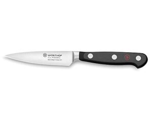 wÜsthof classic 3.5" demi bolster paring knife, black