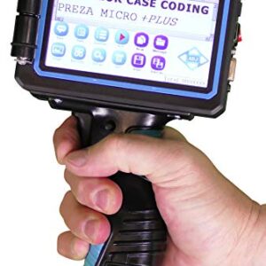 Preza Micro + Plus SPW Portable Handheld Inkjet Printer, Handheld Inkjet Coder, Inkjet Coding Machine, Date Coding Machine, Handheld Date Coder USA