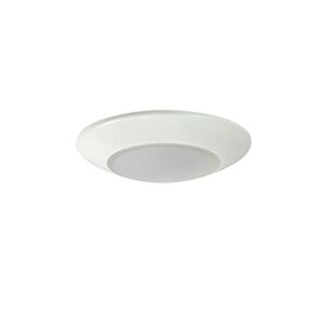 nora 4 inch led ac opal 5000k - white (nlopac-r450950aw)