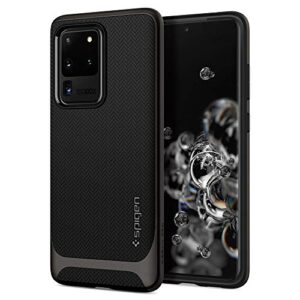 spigen neo hybrid designed for samsung galaxy s20 ultra case/galaxy s20 ultra 5g case (2020) - gunmetal