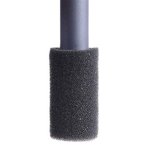 KINMINGZHU 12 Pieces Black Pre-Filter Sponge Foam Roll Accessories for Aquarium Fish Tank