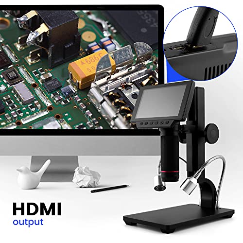 Andonstar ADSM302 1080P HDMI Portable USB Digital Microscope with Adjust Screen for Soldering and Phone Repair