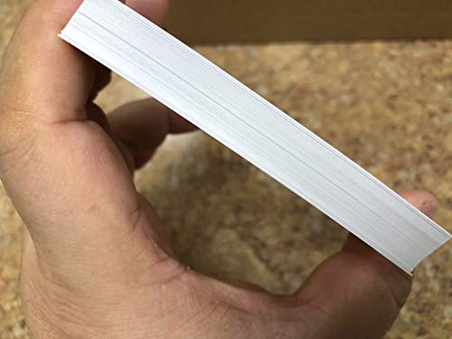 Upload Your Own Design - Business Cards 500 pcs- Free Matte or UV Glossy Finishing. 16pt cover (129 lbs. 350gsm-Thick paper) (Matte Finishing), Made in The USA