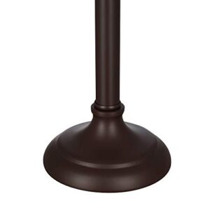 Amazon Brand – Ravenna Home Contemporary Metal Table Lamp with Mercury Glass Accent, LED Bulb Included, 28.5"H, Dark Bronze