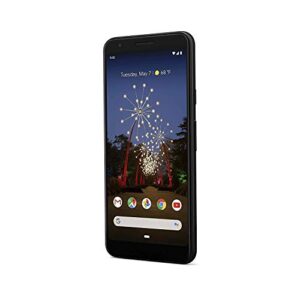 Google Pixel 3a with 64GB Memory Cell Phone GSM Unlocked (No Bootloader) - Just Black (Renewed)