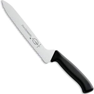 F. Dick Pro-Dynamic 7 Inch Offset Serrated Slicer - German Made Knife