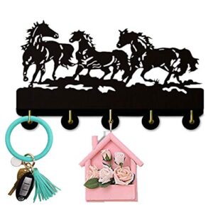 running horse wall coat rack wall door hook lamp hanger living room kitchen animals vintage hook housekeeper home decor wall hook