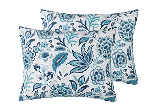 Tahari Home - Full Comforter Set, 3-Piece Bedding with Matching Shams, Stylish Home Decor (Val Blue, Full/Queen)