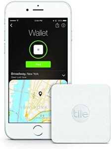 tile slim - phone finder. wallet finder. laptop finder, skateboards - non-retail packaging - 1 pack