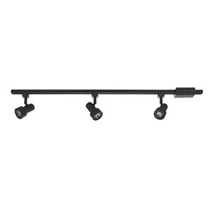 catalina 22802-001 traditional track lighting kit, 42.2", black