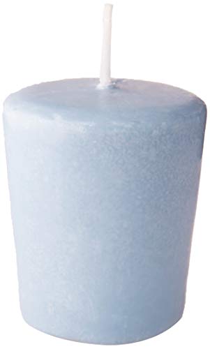 Root Candles Scented 20-Hour Votive Beeswax Blend Candles, 18-Pack, Mineral Salts