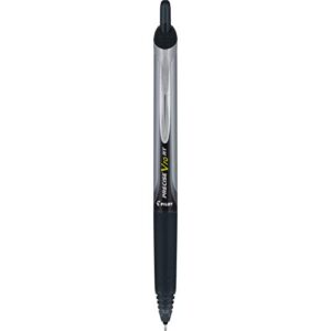 PILOT Precise V10 RT Refillable & Retractable Rolling Ball Pens, Bold Point, Black Ink, 12-Pack (13450)