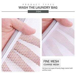 Mesh Laundry Bags for Delicates with Premium Zipper, Laundry Bag for Washing Machine, Lingerie Bags for Laundry, Blouse, Hosiery, Stocking, Underwear, Bra,Sock and Shoes Laundry Wash Bag (6Pcs).…