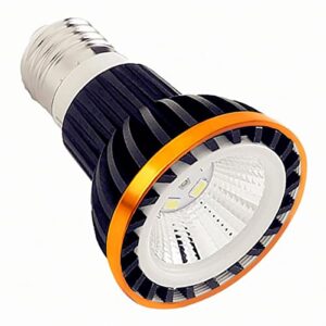 uva uvb reptile light bulb - full spectrum led uvb sun lamp for reptile and amphibian turtle use (4w 5.0)