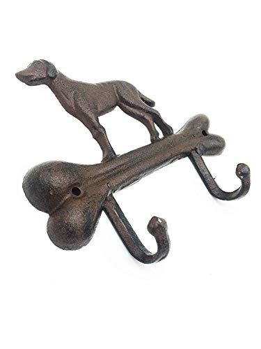 Rustic Heavy Duty Cast Iron Hook Wall Art Décor Hanging Towel Key Coat Rack Durable Iron Hanger Living Room Bathroom Room Kitchen Wall Decoration