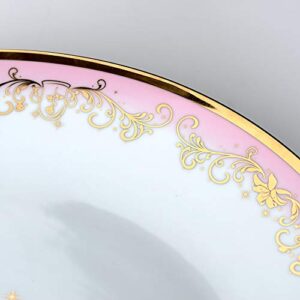 Disney Princess 16" Porcelain Serving Platter with Gold Detail