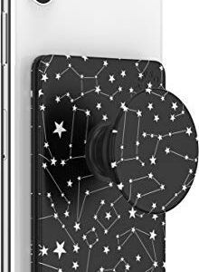 PopSockets Phone Wallet with Expanding Phone Grip, Phone Card Holder - In The Stars