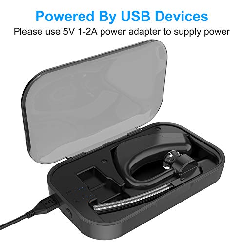 Power Charging Case Compatible with Plantronics Voyager Legend Headset, 2 in 1 Portable Charge Case with LED Indicator Compatible with Voyager Legend Headset