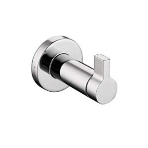 glacier bay modern single robe hook in chrome