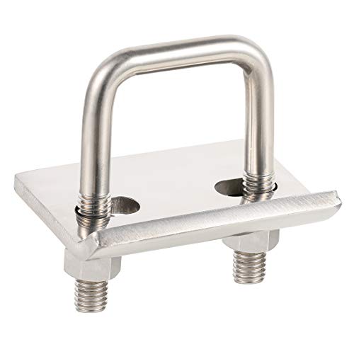 CZC AUTO Hitch Tightener 304 Stainless Steel Heavy Duty Anti-Rattle Stabilizer for1.25 2 Inch Hitch, Rust-Free Lock Down Hitch Stabilizer for Hitch Tray Cargo Carrier Bike Rack Trailer Ball Mount