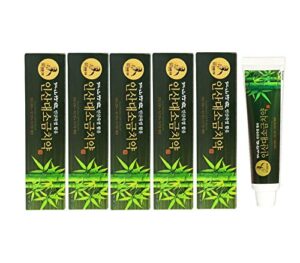 [5 pack] insan 9 times roasted bamboo salt toothpaste korean insan 죽염