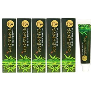 [5 Pack] INSAN 9 Times Roasted Bamboo Salt Toothpaste Korean INSAN 죽염