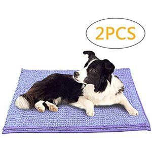 Hamiledyi Rabbit Washable Pee Pads 2Pcs Reusable Guinea Pig Training Pad Doggy Sleeping Bedding Mat for Dog, Cat