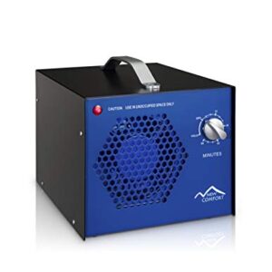 Blue Commercial Air Purifier Ozone Generator with UV