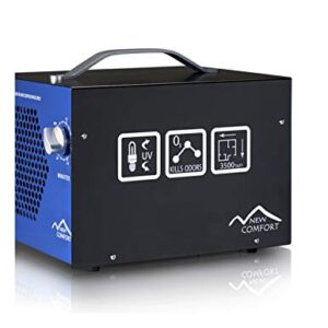 Blue Commercial Air Purifier Ozone Generator with UV