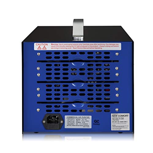 Blue Commercial Air Purifier Ozone Generator with UV