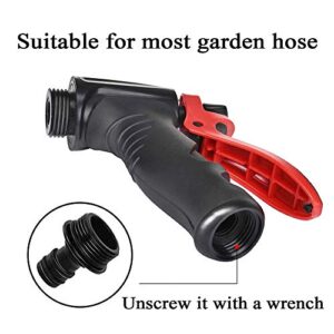 Car Wash Foam Gun, Adjustable Hose Wash Sprayer with Adjustment Ratio Dial Foam Blaster Fit - Foam Cannon Attaches to Any Garden Hose (with Wash Kit)