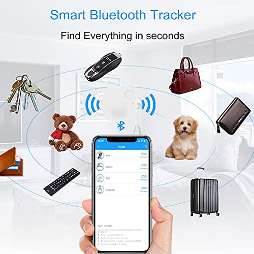 Bluetooth Key Tracker,GPS Bluetooth 4.0 Anti-Lost Finder,Child Pet Item Two-Way Alarm Anti-Lost Finder,Phone Recording/Shooting Control,Automatic Alarm Tracker with App for Android/iOS Phone