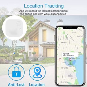 Bluetooth Key Tracker,GPS Bluetooth 4.0 Anti-Lost Finder,Child Pet Item Two-Way Alarm Anti-Lost Finder,Phone Recording/Shooting Control,Automatic Alarm Tracker with App for Android/iOS Phone