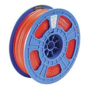 dremel digilab pla-red-01 3d printer filament, 1.75 mm diameter, 0.75 kg spool weight, color red, rfid enabled, new formula and 50 percent more per spool